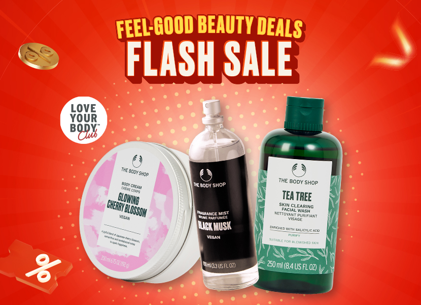 Feel-Good Beauty Flash Sale | The Body Shop Indonesia