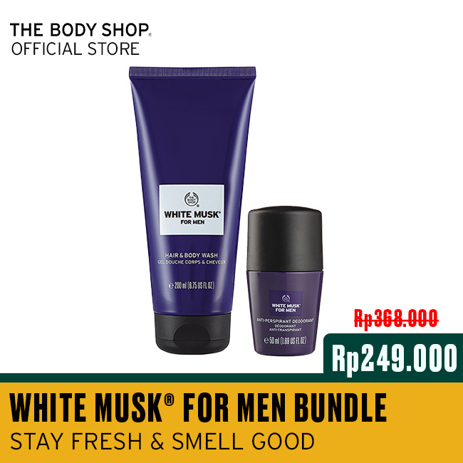 Long Lasting Smels Good Package White Musk For Men | The Body Shop ...