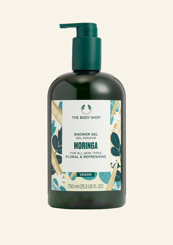 Moringa Shower Gel 750ml | The Body Shop Indonesia