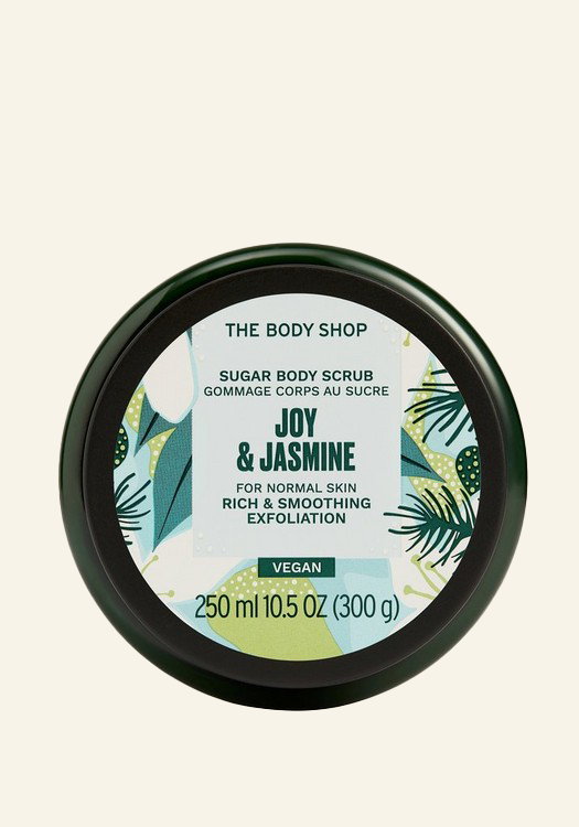 Joy & Jasmine Body Scrub 250ml | The Body Shop Indonesia