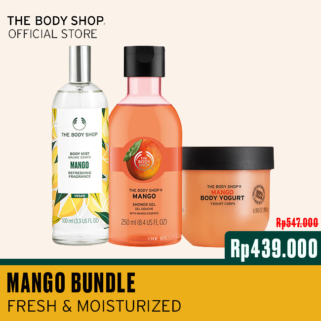 Fresh & Moisturized With Mango | The Body Shop Indonesia