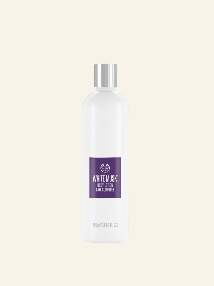 Reno White Musk Body Lotion 400ml | The Body Shop Indonesia