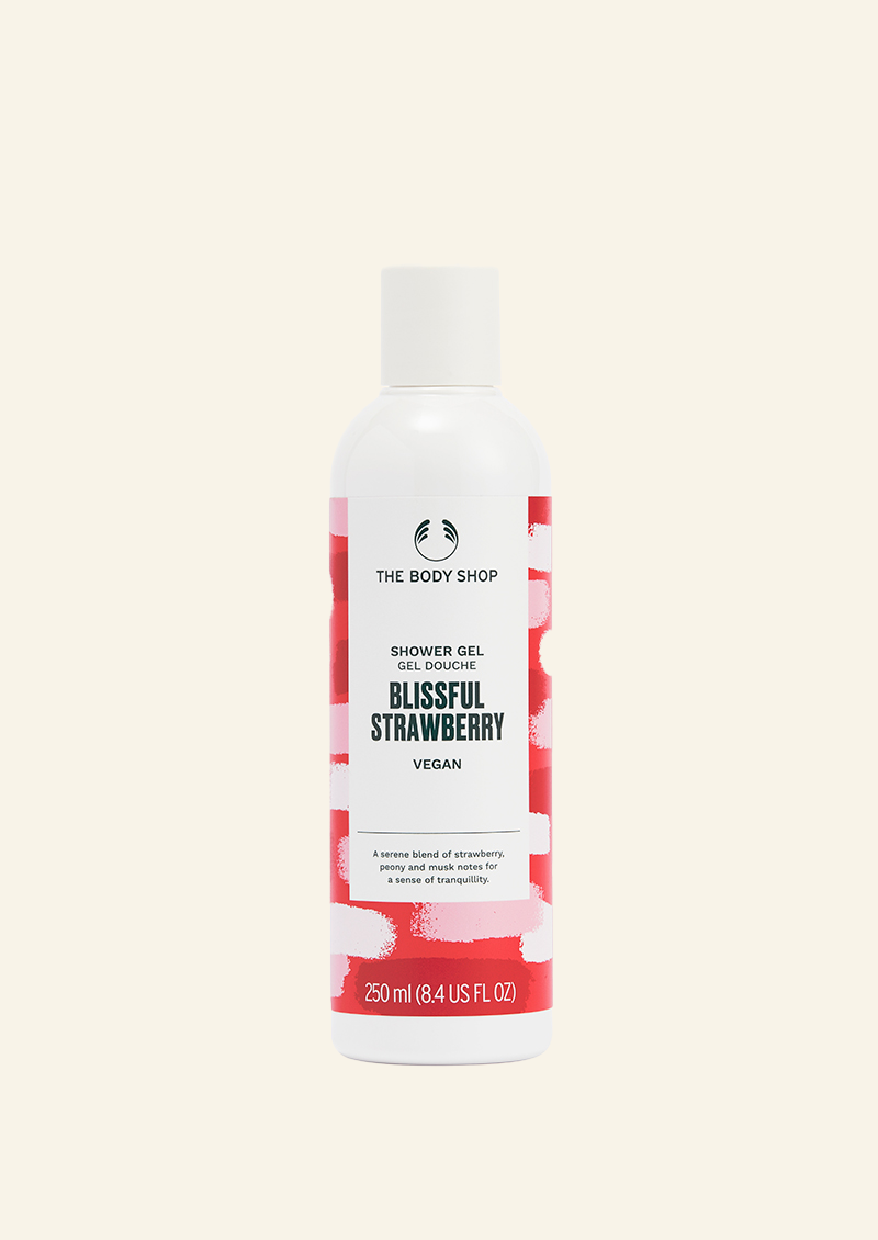 Blissful Strawberry Shower Gel 250ml | The Body Shop Indonesia