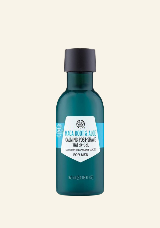 Maca Root & Aloe Calming Post-shave Watergel 160ml | The Body Shop ...