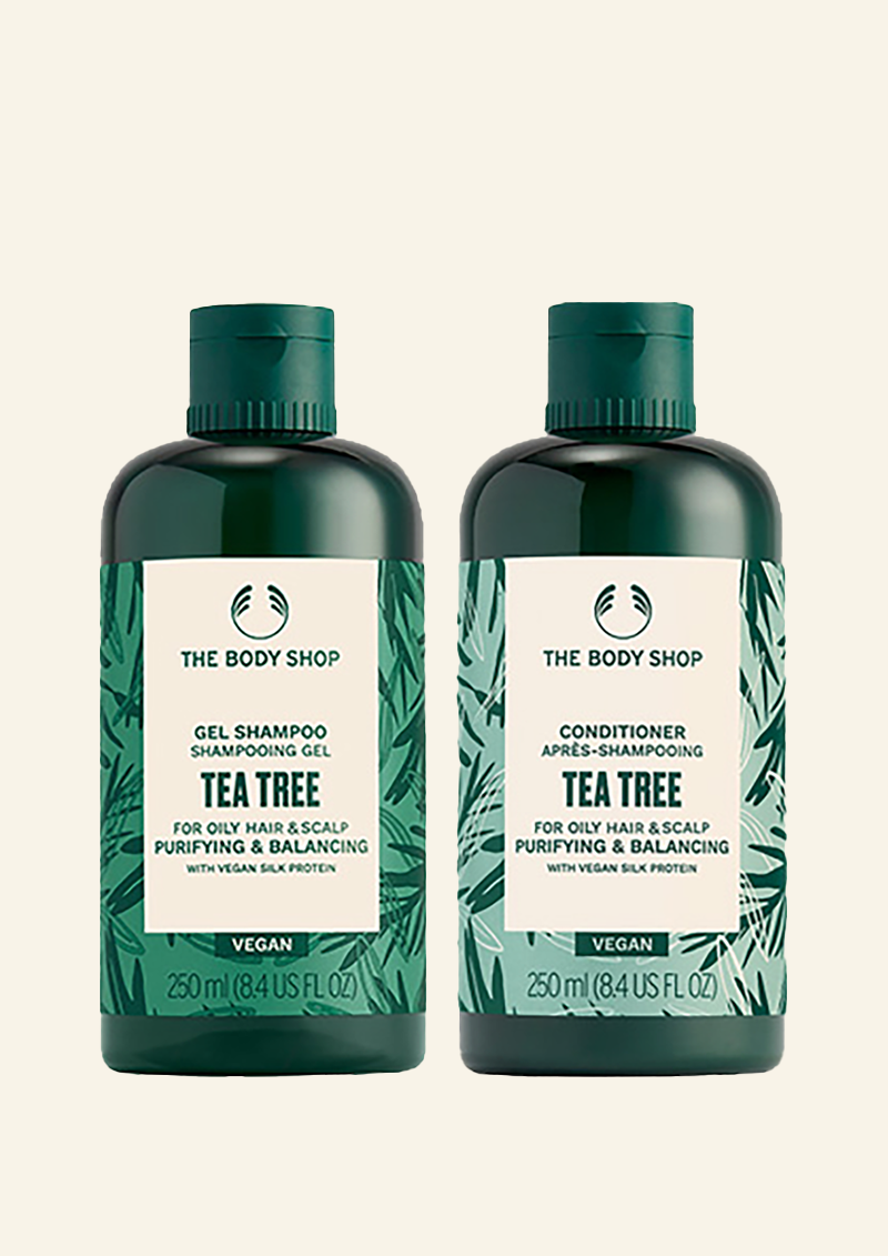 Duo Tea Tree Hair Care | The Body Shop Indonesia