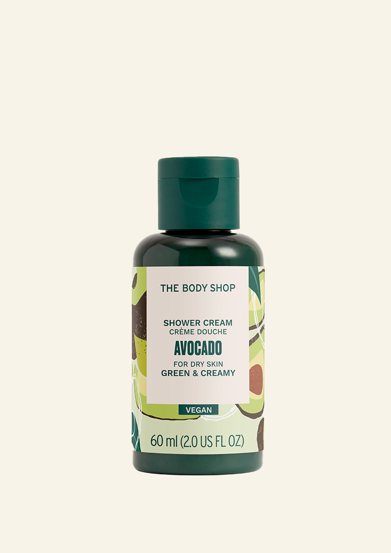 Avocado Shower Cream 60ml | The Body Shop Indonesia