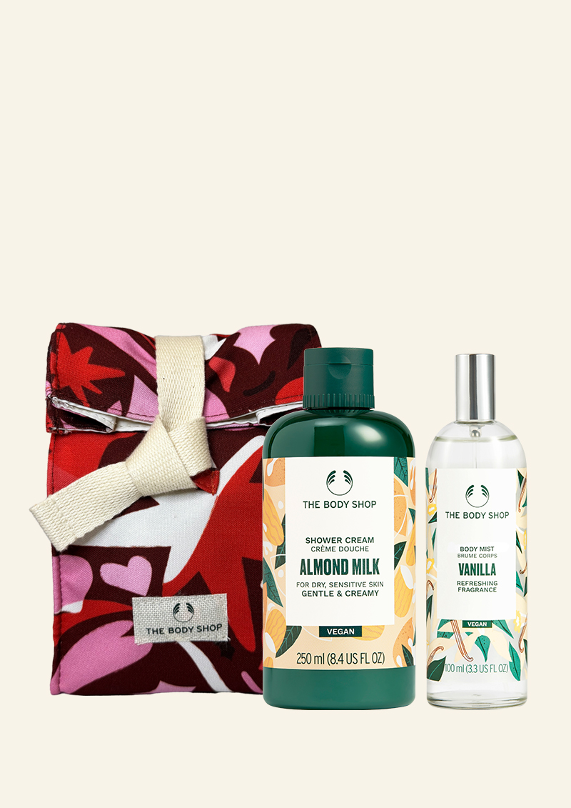 Almond Vanilla Essential Gift Set | The Body Shop Indonesia