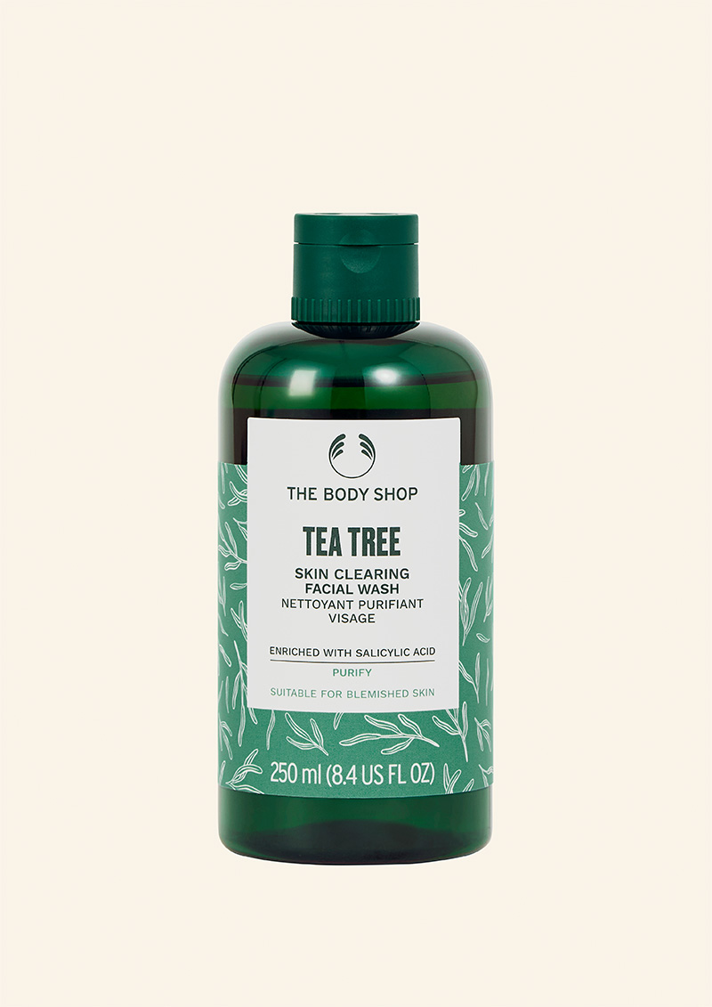 Tea Tree Skin Clearing Facial Wash 250ml | The Body Shop Indonesia