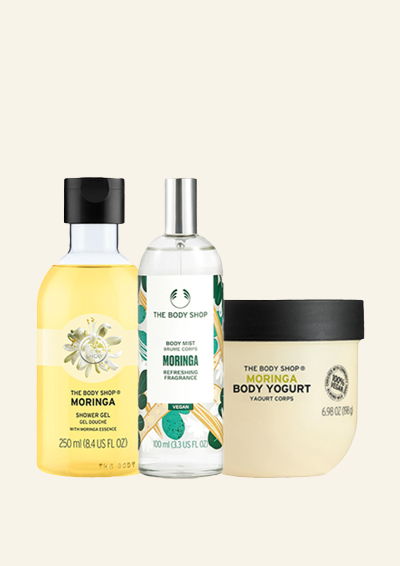 Fresh & Moisturized With Moringa | The Body Shop Indonesia