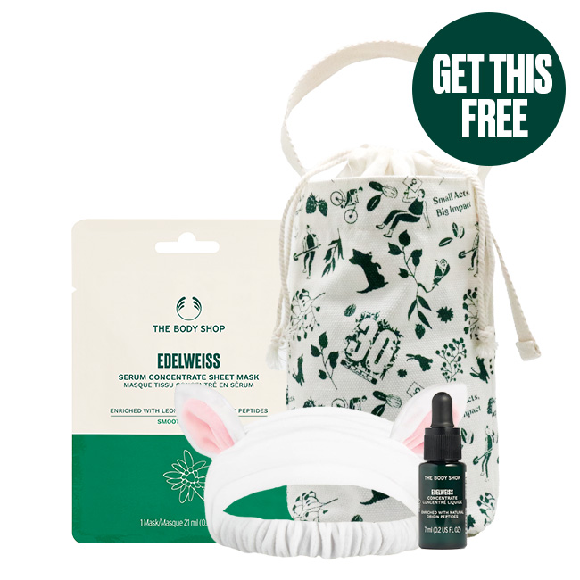 Edelweiss Experience Kit | The Body Shop Indonesia