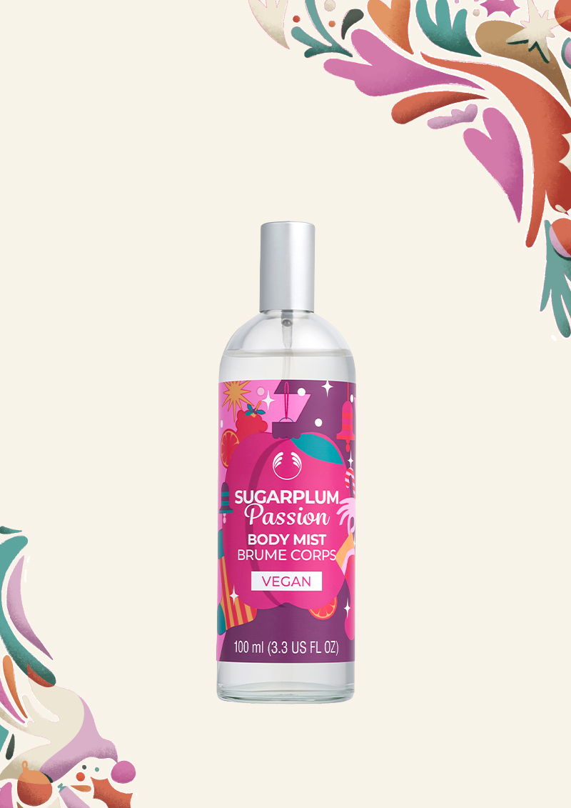 Sugarplum Passion Body Mist 100ml | The Body Shop Indonesia