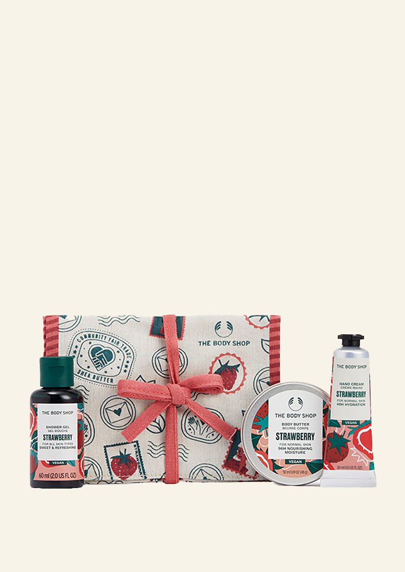 Gift Bag Mini Strawberry | The Body Shop Indonesia